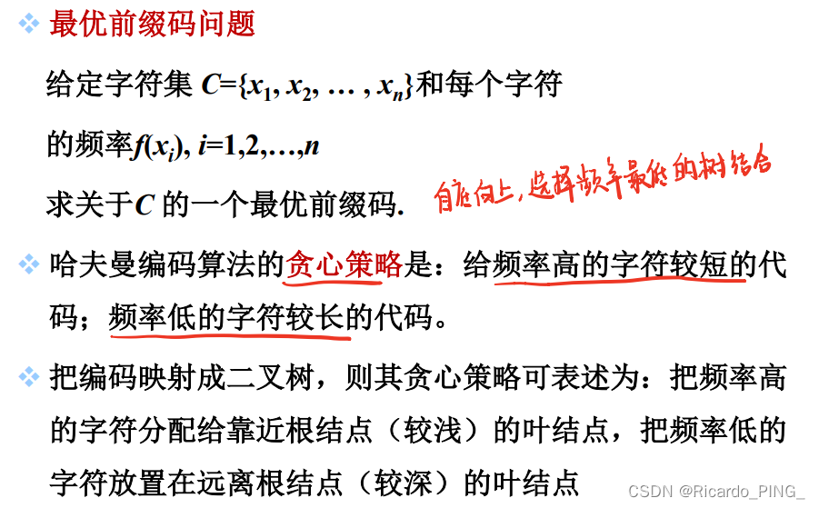 算法设计与分析学习记录 贪心算法算法设计与分析二元前缀码 Csdn博客