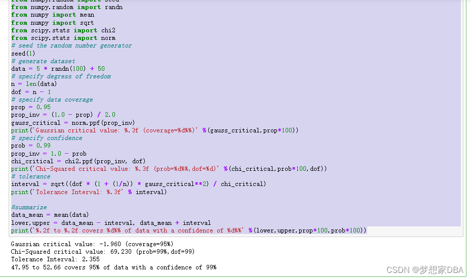 About Tolerance Intervals_statistical tolerance interval-CSDN博客