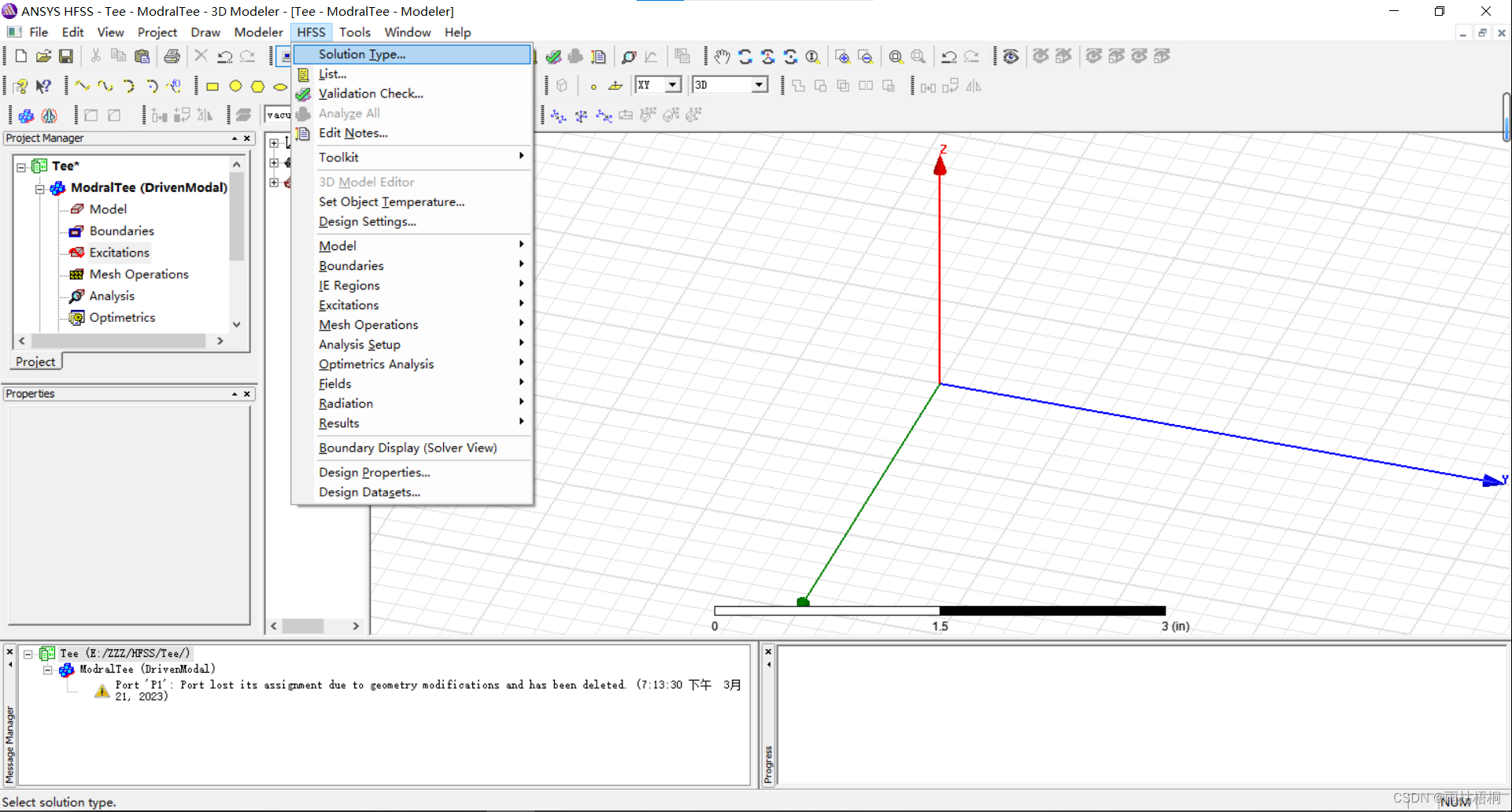 李明洋HFSS教程---T型波导内场分析和优化_hfss波导探针-CSDN博客