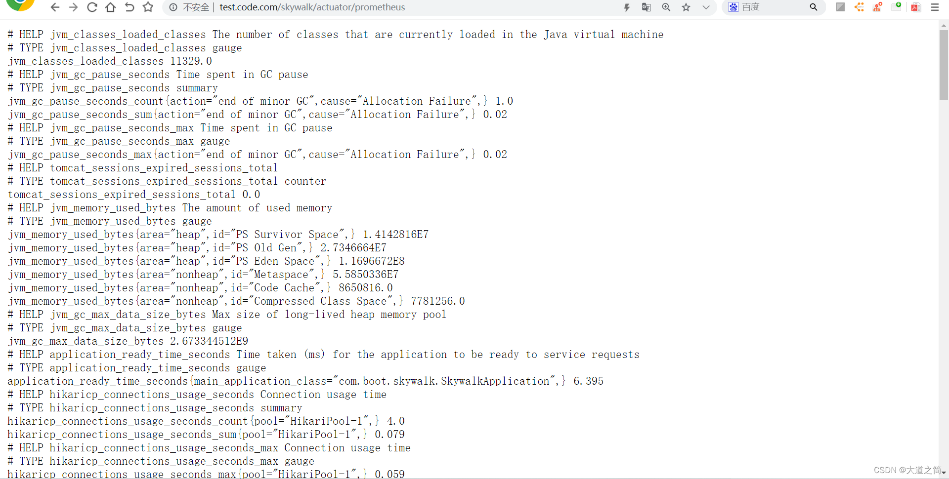 Grafana Prometheus监控篇 Springboot服务 Hikari 连接池监控 Csdn博客