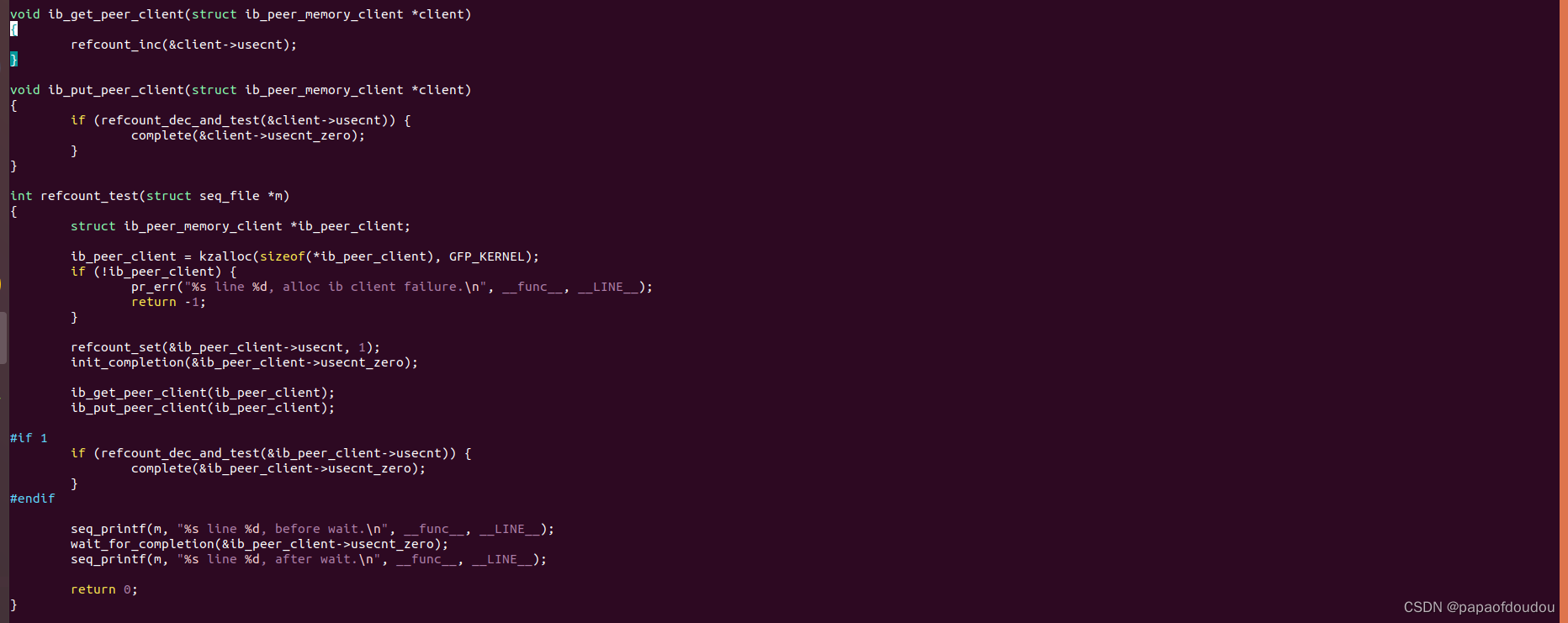 Linux内核对象引用计数和生命周期管理_linux 引用计数-CSDN博客