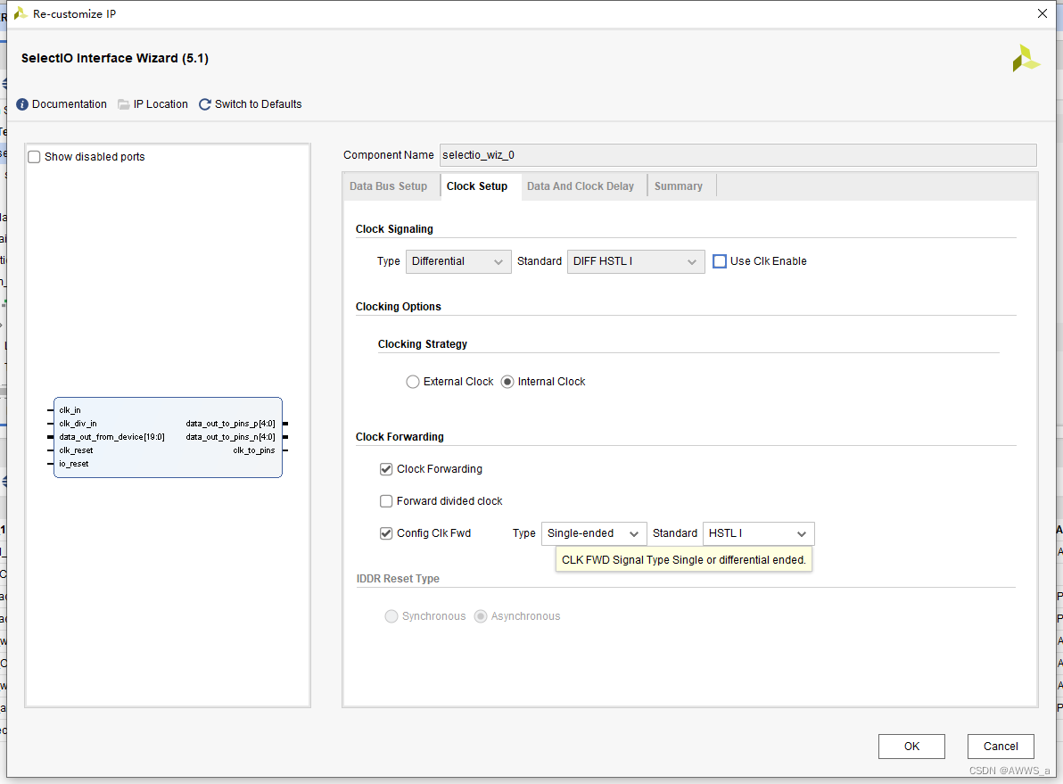 selectio IP 并转串输出（OSERDES）_selectio ip无数据输出-CSDN博客