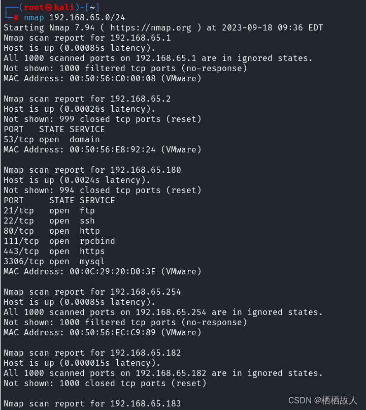 Nmap之集齐安装，使用和功能的超详细的图文教程！！！_nmap使用教程图解-CSDN博客