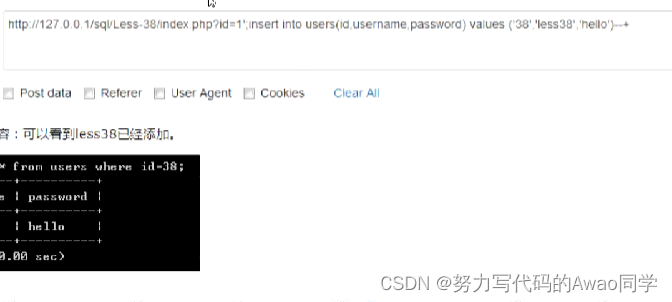 信安学习day15：SQL注入——布尔盲注，延时注入及堆叠注入_堆叠注入、延时注入-CSDN博客