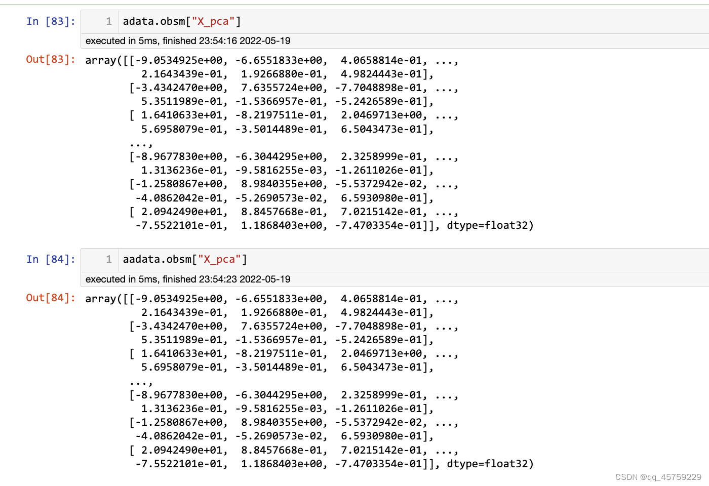 scanpy hvg PCA辨析总结_sc.tl.pca-CSDN博客