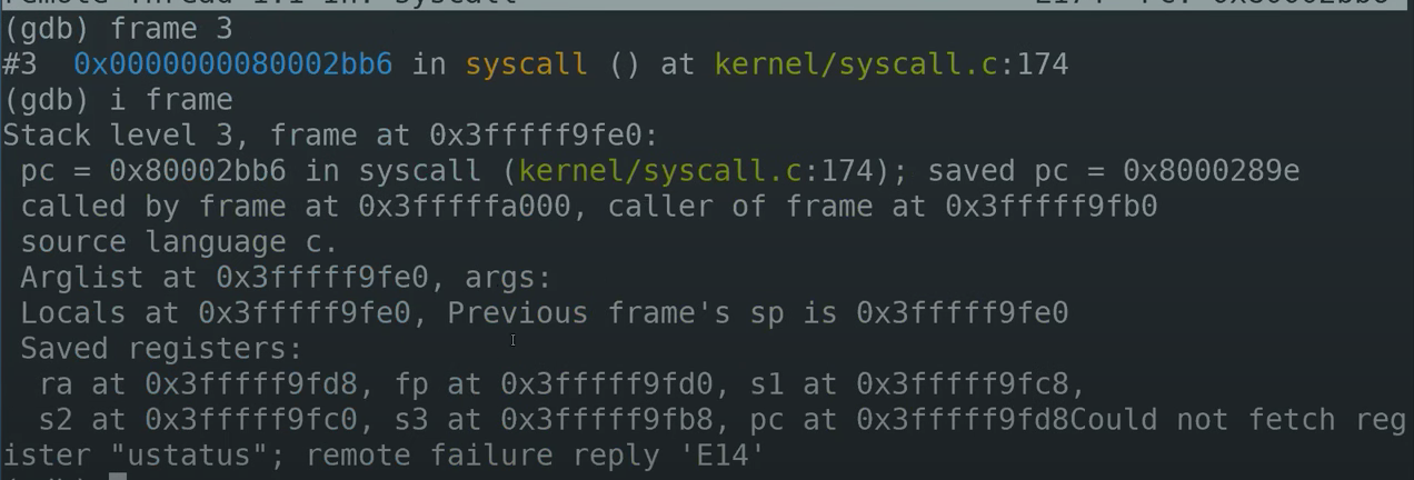 操作系统MIT6.S081：P4-＞RISC-V calling conventions and stack frames_riscv的stack frame的布局-CSDN博客