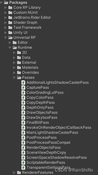 URP学习笔记1——URP源码解读_unity urp源码解析-CSDN博客