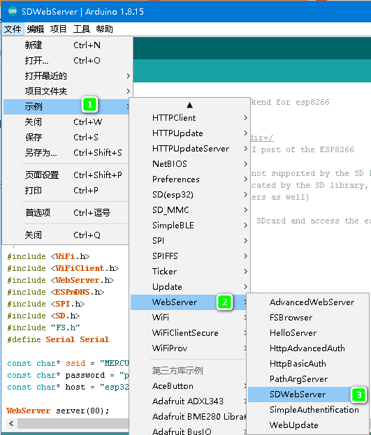 Arduino ESP32 SDWebServer示例程序正确访问方式_arduino webserver>>>sdwebserver-CSDN博客