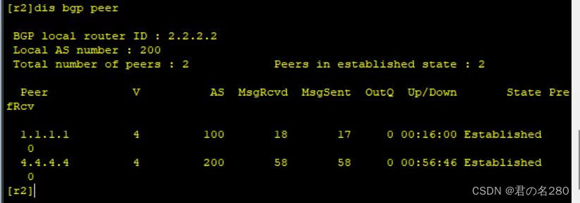 【hcip】BGP建邻实验_peer 33.2.128.4 connect-interface loopback0-CSDN博客
