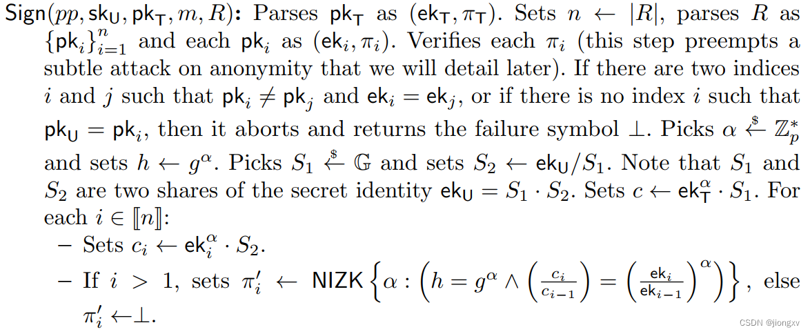 学习笔记：Improving the Efficiency of Report and Trace Ring Signatures-CSDN博客