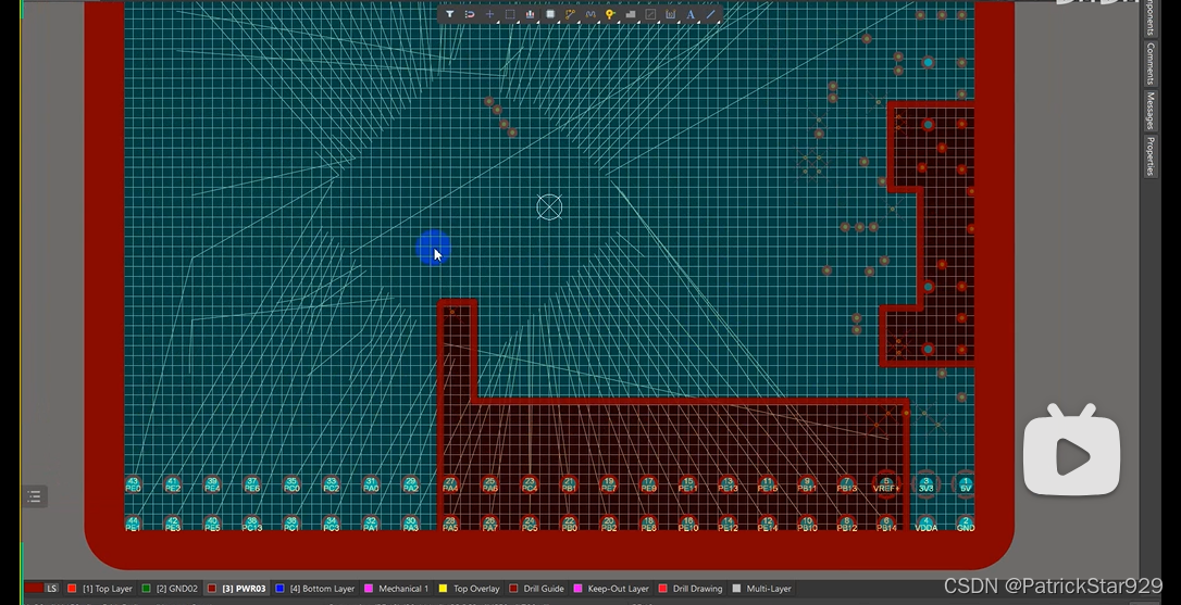 学习笔记：altium Designer 23 Stm32f407核心板四层pcb设计 第三篇stm32f407的vcc在哪 Csdn博客