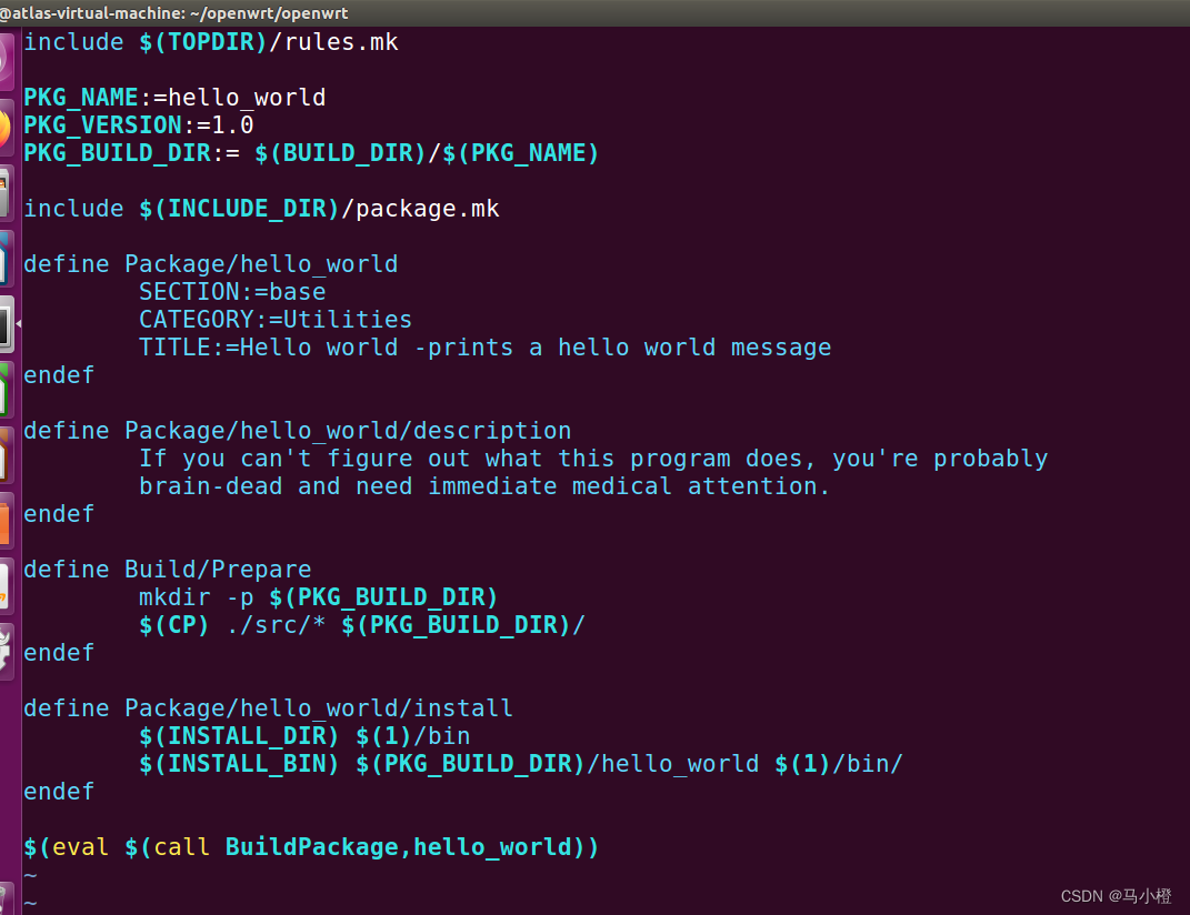 第3章 OpenWrt应用层ipk编写及编译_openwrt ipk生成过程-CSDN博客