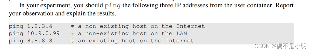 Lab1 Packet Sniffing And Spoofing Lab Csdn博客 