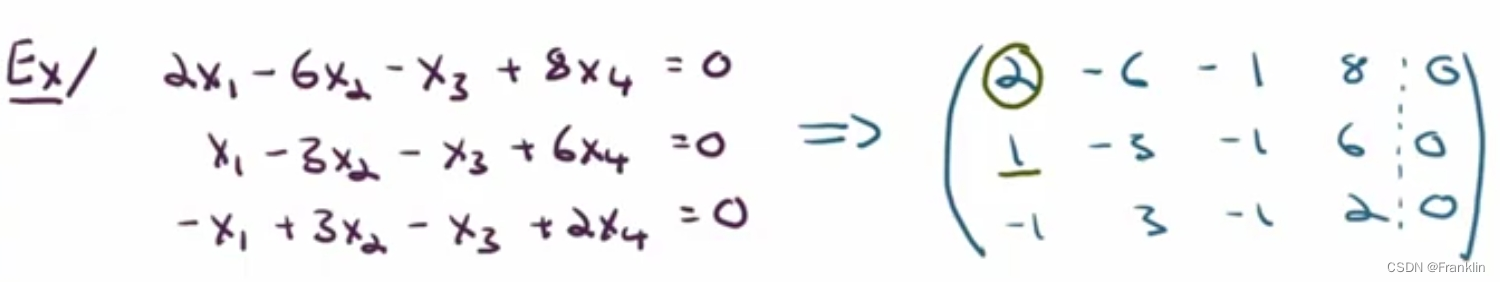 线性代数基础和英文表述【02】:矩阵的表述和初等行变换【第4-9】Matrix Notation & Row Operations REF,RREF_ref和rref-CSDN博客