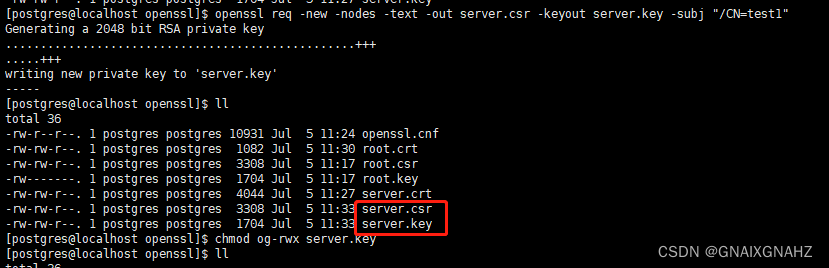 PostgreSQL开启openssl(通讯加密)_如何查看pg数据库是否开启ssl-CSDN博客