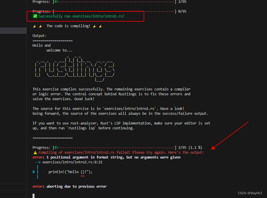 轻松学习rust_rustlings-CSDN博客