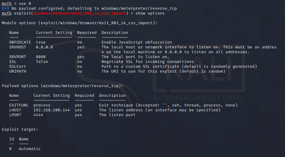 MS11-003在Internet Explorer中存在允许远程代码执行漏洞复现_microsoft internet explorer classid 远程代码执行-CSDN博客