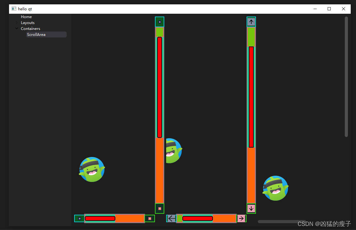 Qt Qscrollbar滚动条样式设置qt 设置表格滚动条没有上下头 Csdn博客