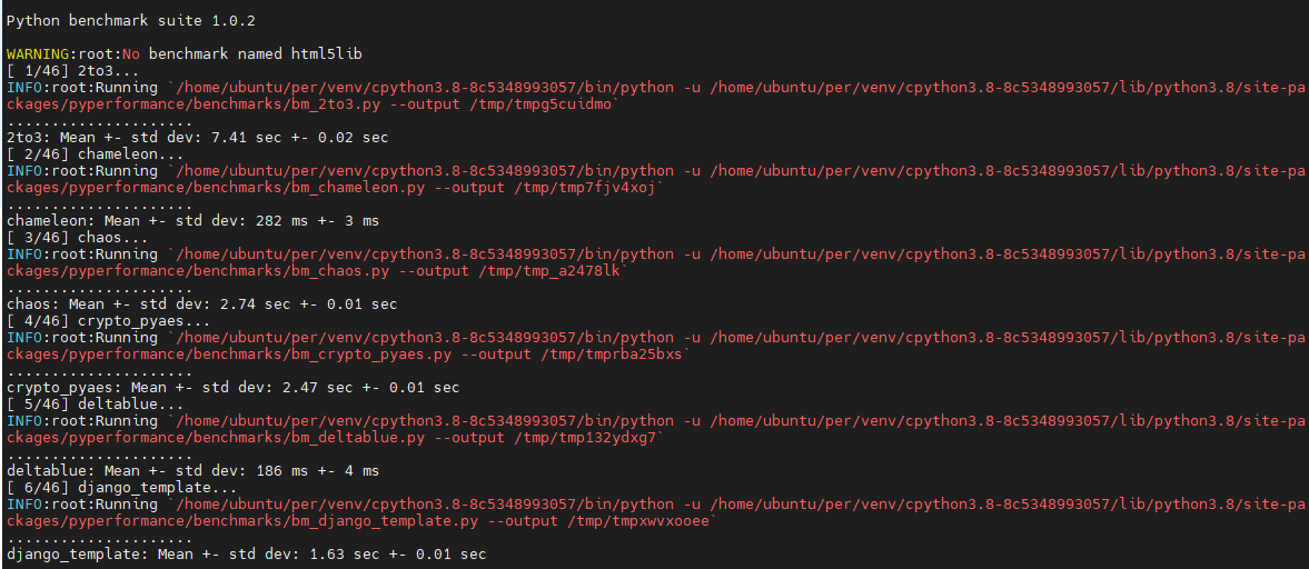python性能测试之pyperformance-CSDN博客