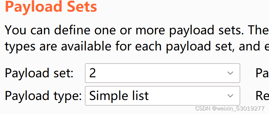 暴力破解：Payload set 1: Preset payload list is empty.-CSDN博客