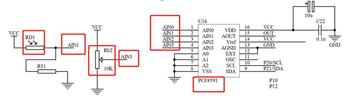 【STC15单片机】模拟I2C操作AT24C02数据读取，PCF8591的A/D转换代码_stc单片机程序读取-CSDN博客