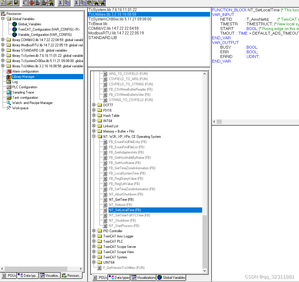 倍福PLC获取系统时间指令_倍福systimertcget指令-CSDN博客