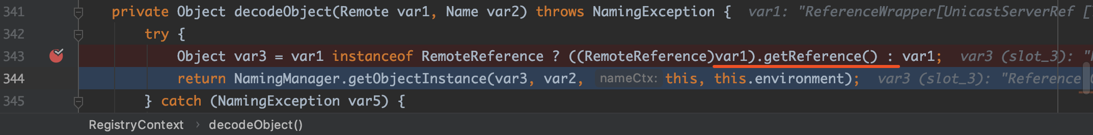JNDI注入利用原理及绕过高版本JDK限制_jndi注入的限制-CSDN博客