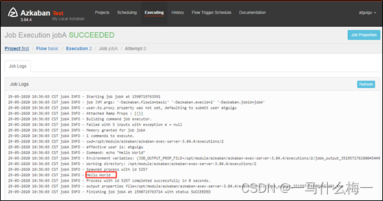 Azkaban的使用安装_azkaban安装部署 windows-CSDN博客