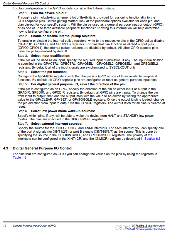 DSP28335通过按键启动LED闪烁功能_dsp28335上的reset按钮-CSDN博客