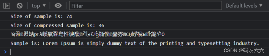 在 JavaScript 中压缩字符串_js字符串压缩-CSDN博客