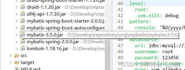 Mybatis项目集成时出现错误caused By Javalangclassnotfoundexception Orgapacheibatislogging 0206