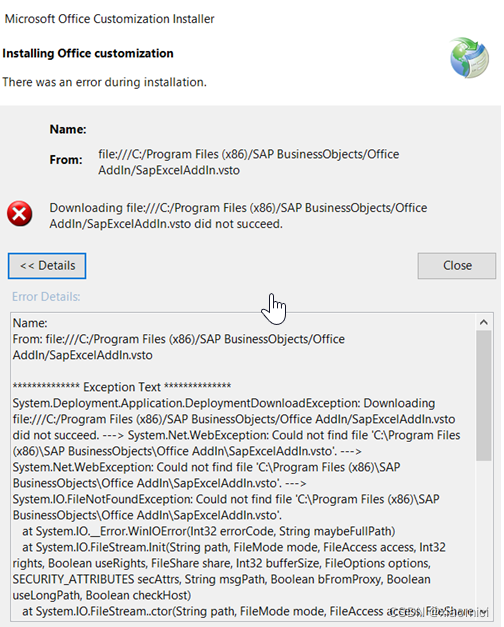 SAP Analysis for Office 2.8 SP6 问题汇总-CSDN博客