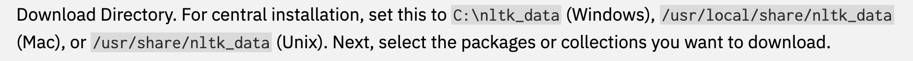 安装nltk库及nltk_data数据包_nltk data-CSDN博客