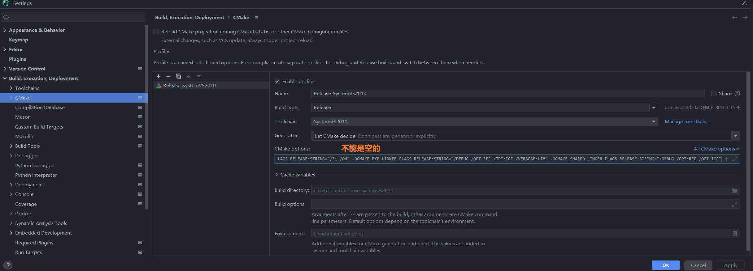 使用Clion结合Cmake编译调试VS2010 的独立工程_cmake vs2010-CSDN博客