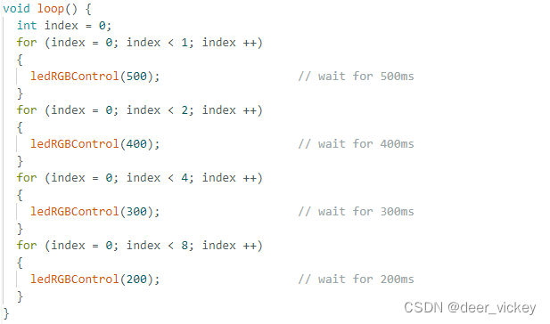 Arduino for PKE8720DF-C13-F10——RGB跑马灯实验_ledrgbcontrol(254, 0, 70);-CSDN博客
