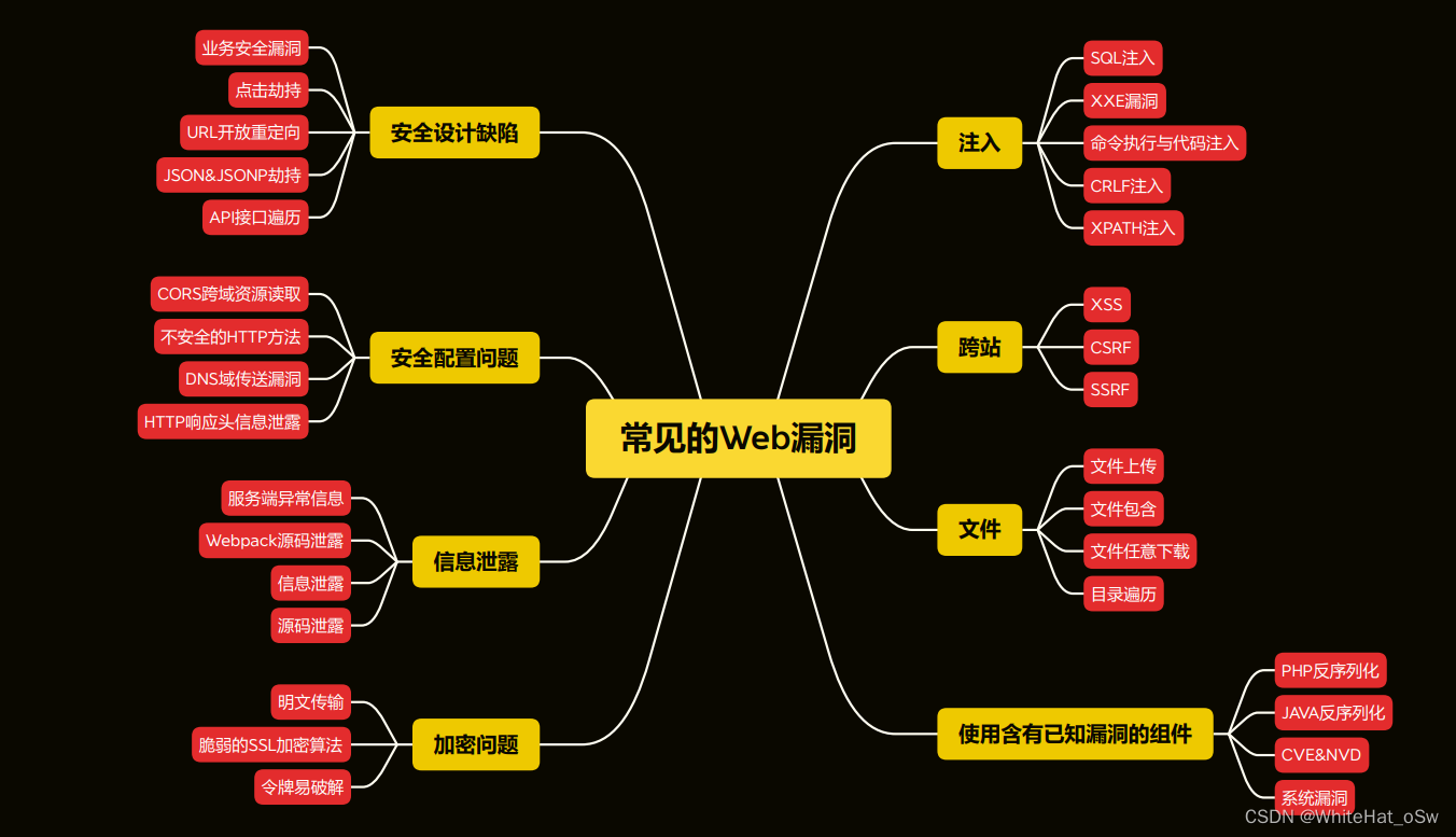 常见的web漏洞 Web漏洞分类 Csdn博客 1567