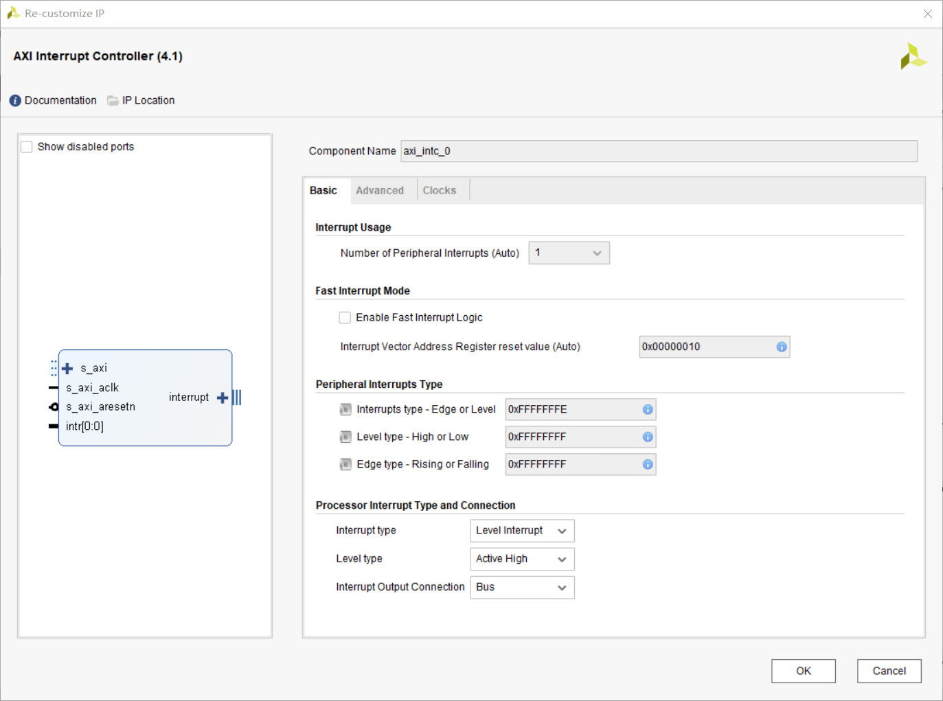 【Xilinx AX7103 MicroBalze学习笔记4】MicroBlaze 按键中断实验_axi interrupt controller-CSDN博客