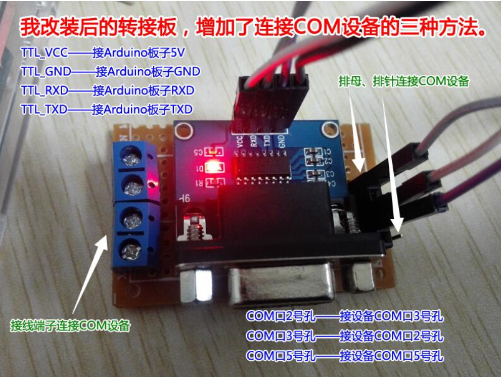Arduino - 连接RS232串口设备（通过RS232转TTL转接口）_rs232转ttl接线图-CSDN博客