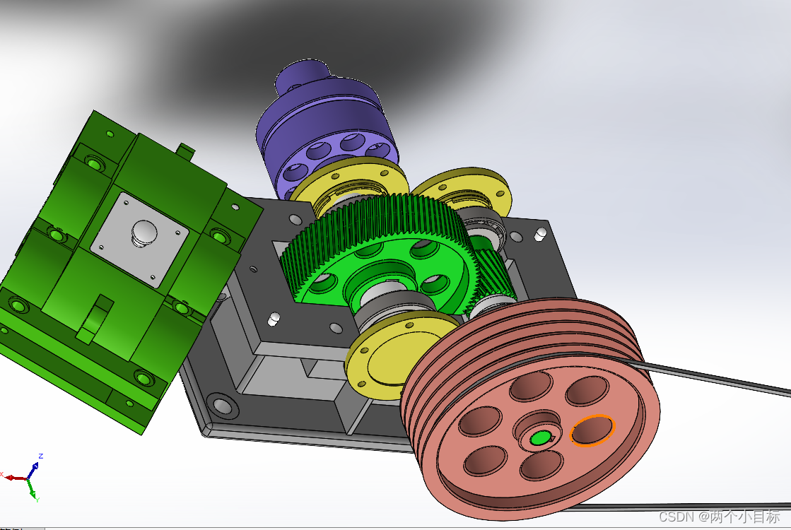 机械建模solidworks一级斜齿轮减速器_一级斜齿减速器sw-CSDN博客