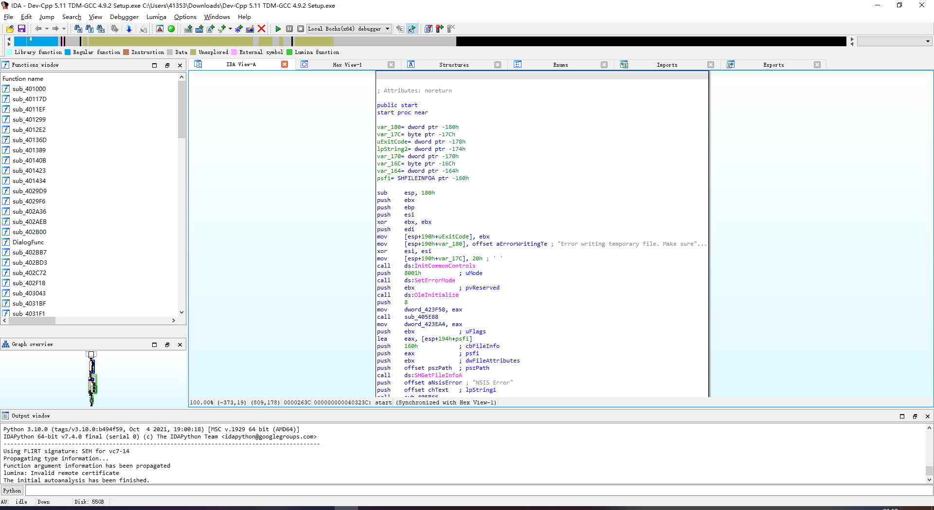 反汇编基础学习（三）_interactive disassembler professional-CSDN博客
