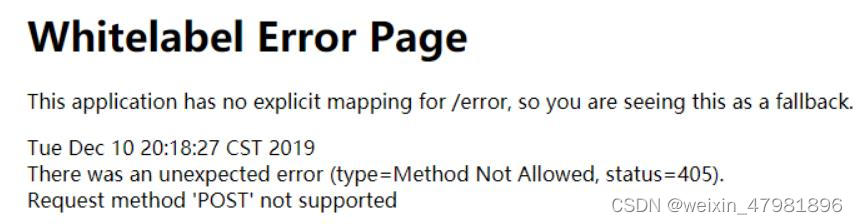 Deletemapping、putmapping等rest风格在springboot项目中出错的解决方案spring Boot