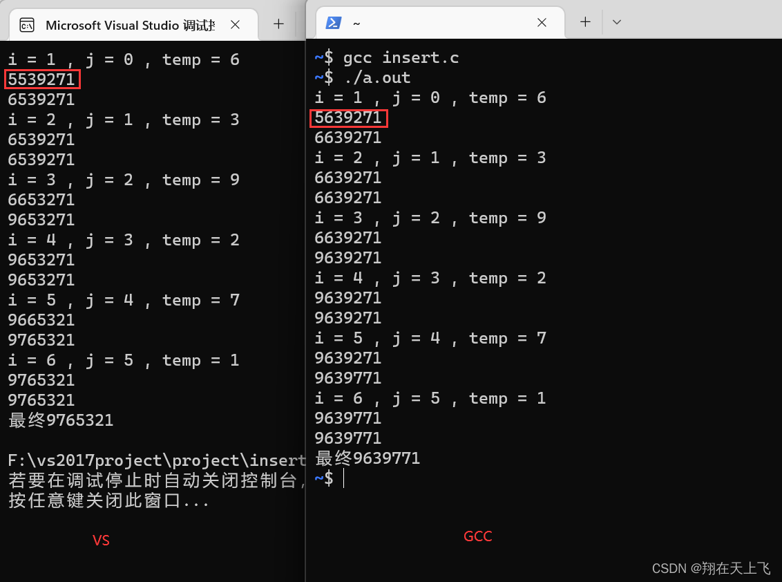 编译器的差别gcc和vsvs的编译器和gcc Csdn博客