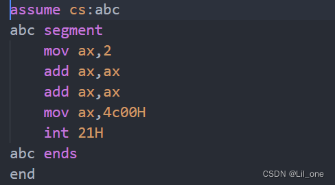 DOSBOX + MASM_dosbox+masm-CSDN博客