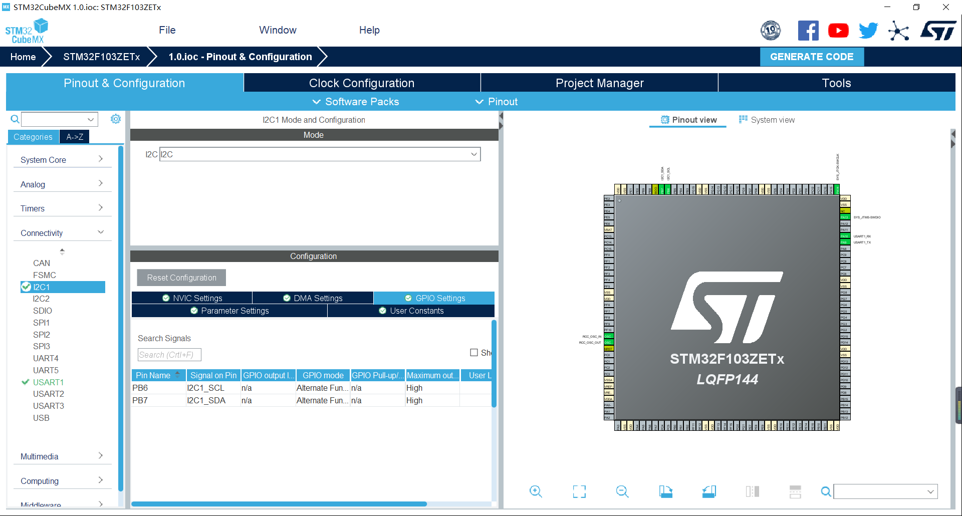 STM32HAL库应用-硬件IIC驱动OLED_hal库硬件iic驱动oled-CSDN博客