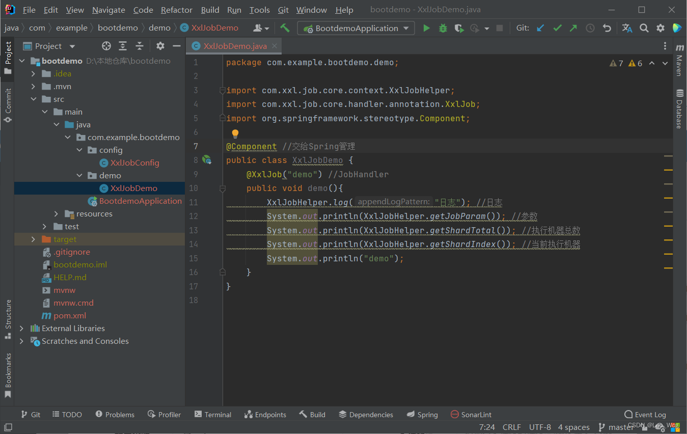Xxl-Job的简单本地部署（包括集成到自己的项目里）_本地项目使用安装xxl-job的-CSDN博客