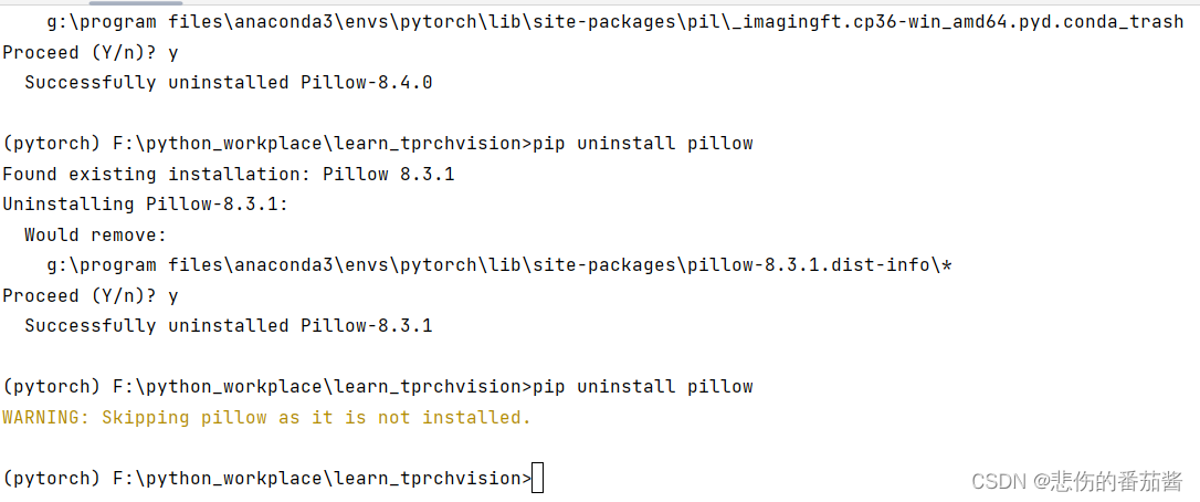 import torchvision 时提示： ImportError: DLL load failed: 找不到指定的模块。_使用 torchvision 时找不到指定的模块。-CSDN博客