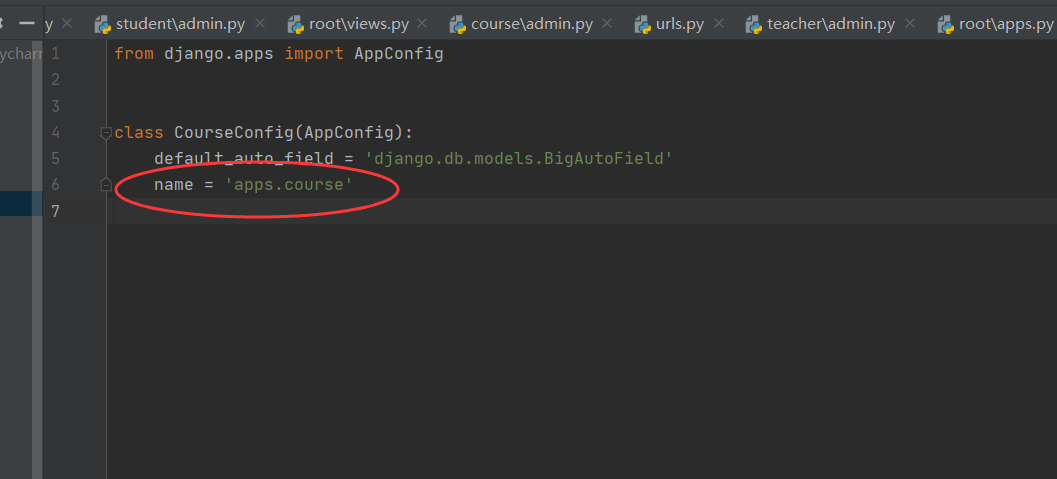 RuntimeError: Model class apps.course.models.Course doesn‘t declare an explicit app_label and i ...