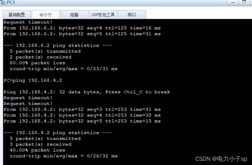 静态路由配置实验 Csdn博客