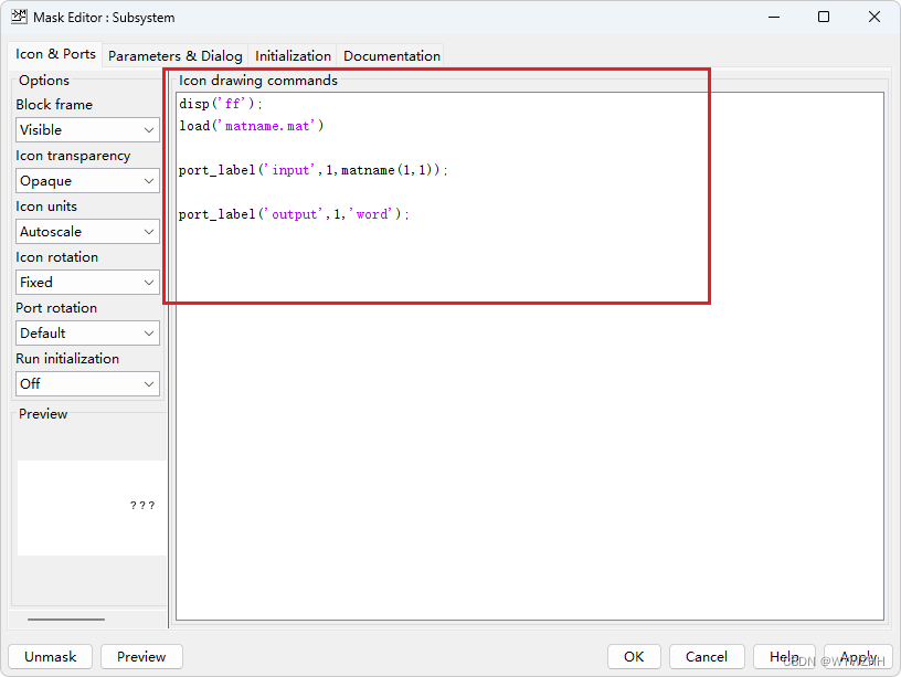 MATLAB/Simulink在封装子系统上绘制端口标签_matlab怎么给端口模块加名称-CSDN博客