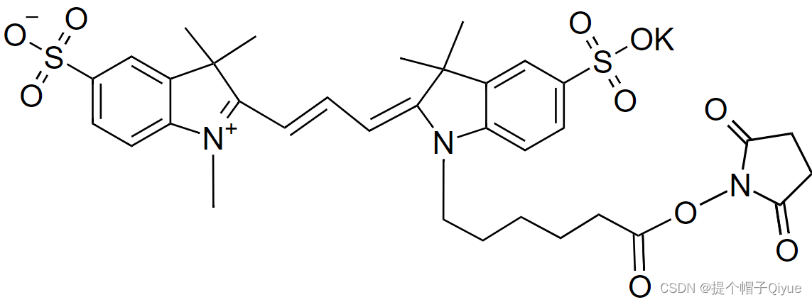 Sulfo-Cy3 NHS酯，Sulfo-Cy3 NHS ester，水溶性荧光染料Cy3标记琥珀酰亚胺活化酯-CSDN博客